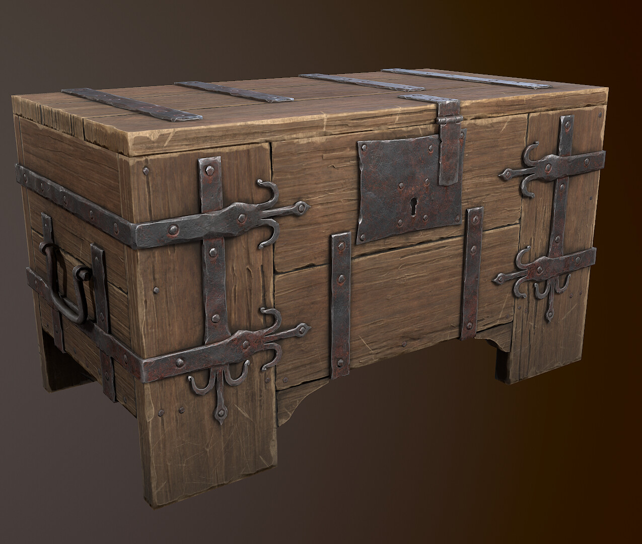 ArtStation - Medieval Chest Asset