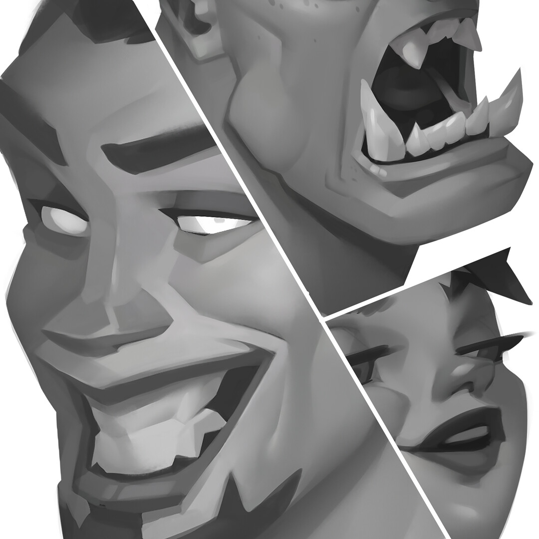 ArtStation - Warcraft faces