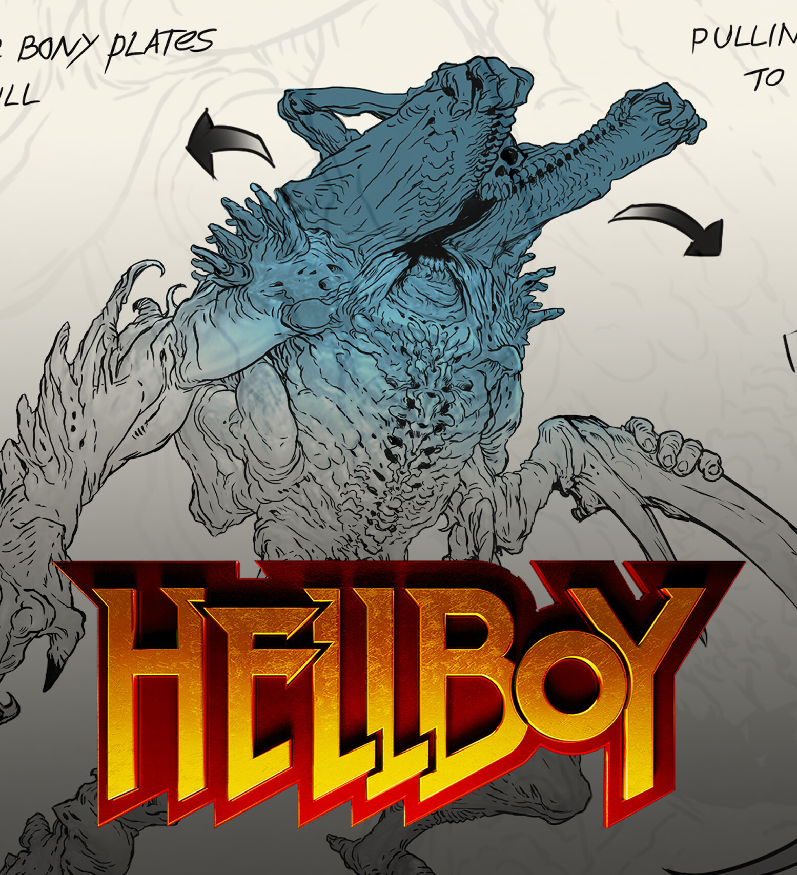 ArtStation - HELLBOY : RISE OF THE BLOOD QUEEN / HELL WARRIORS