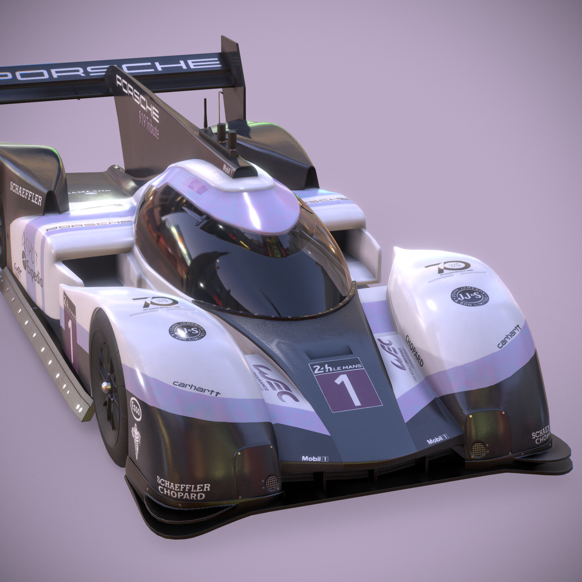 ArtStation - Porsche 919 Tribute