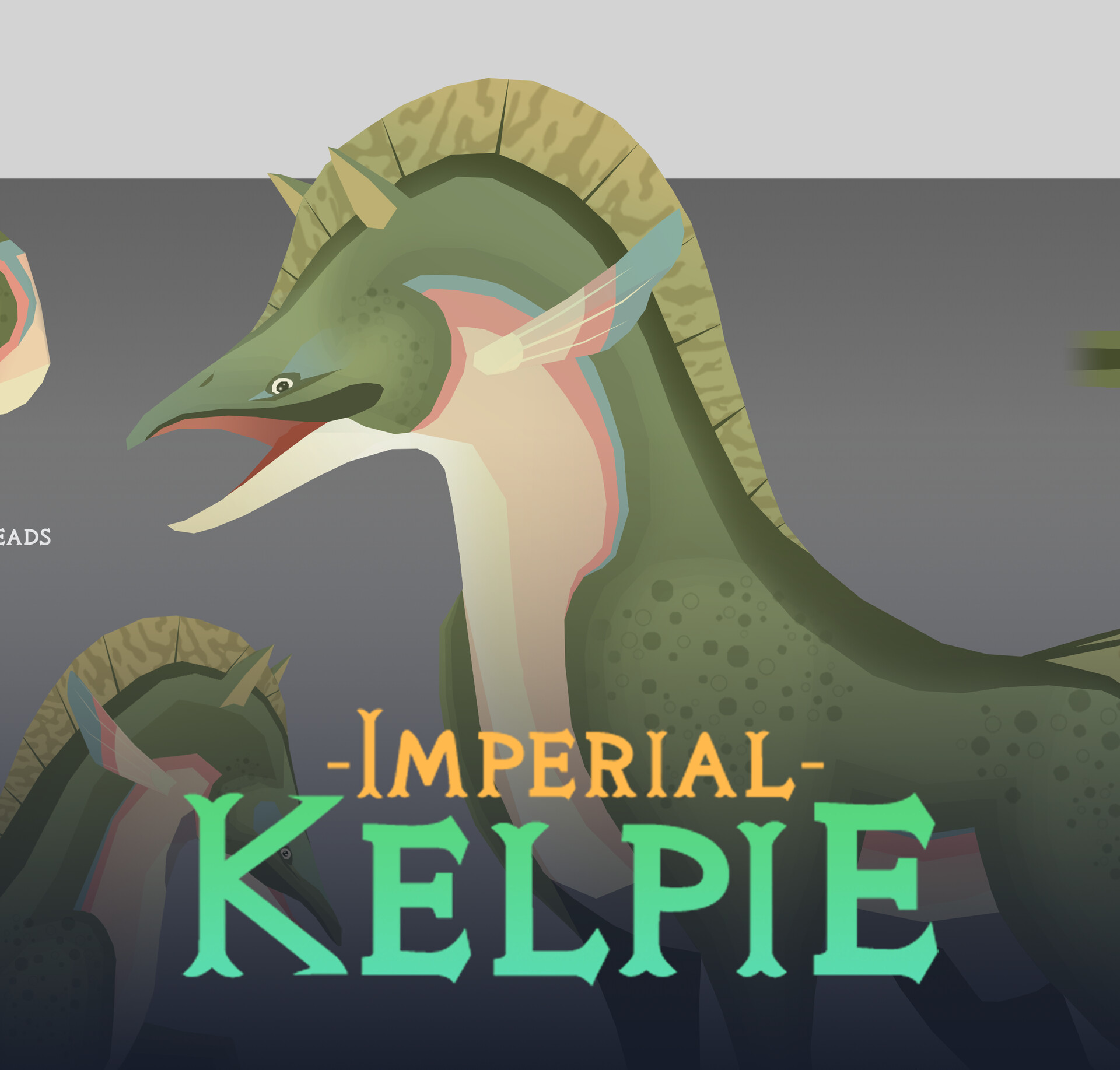 ArtStation - Imperial Kelpie, Creature Design
