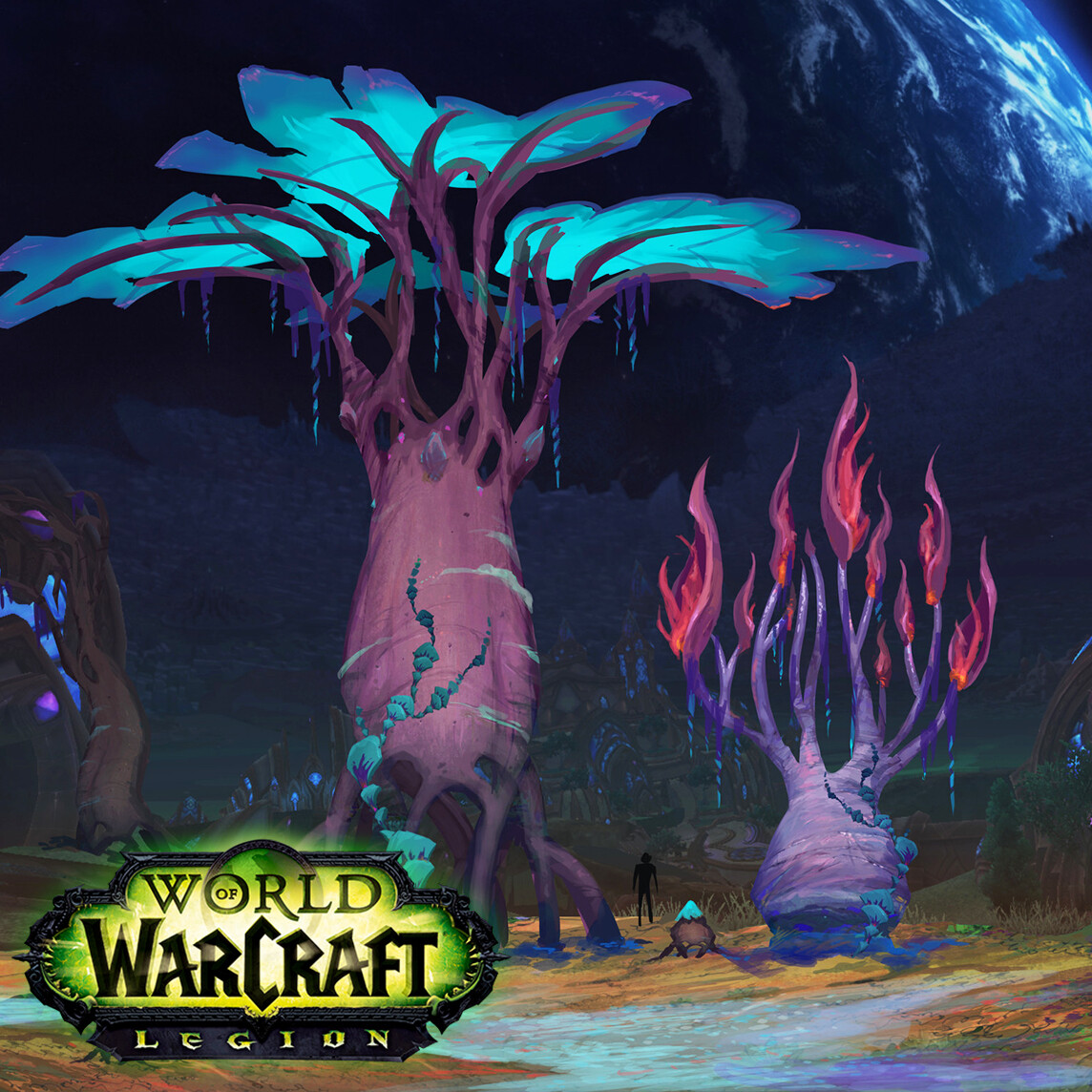 ArtStation - Argus - Mac'Aree - World of Warcraft