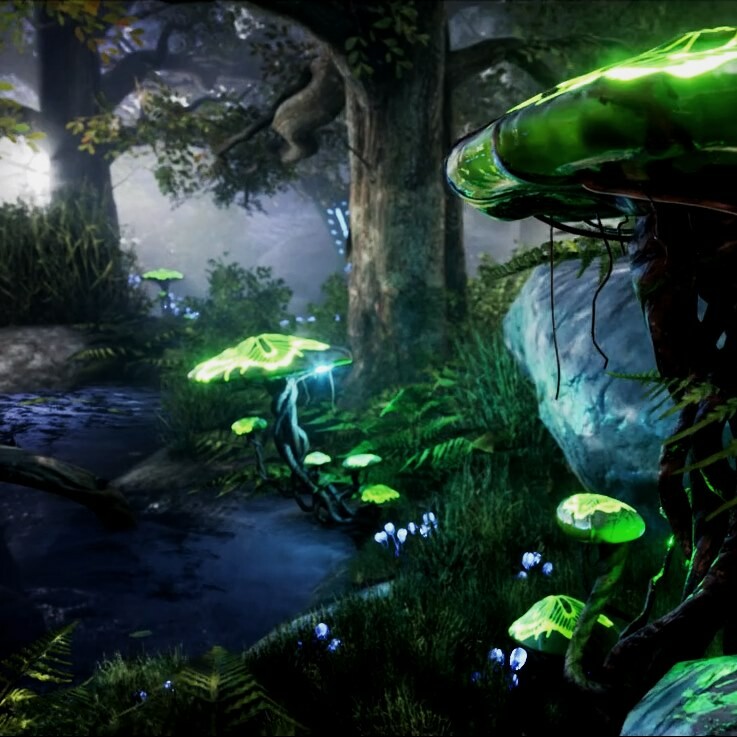 ArtStation - Biome in Halo style