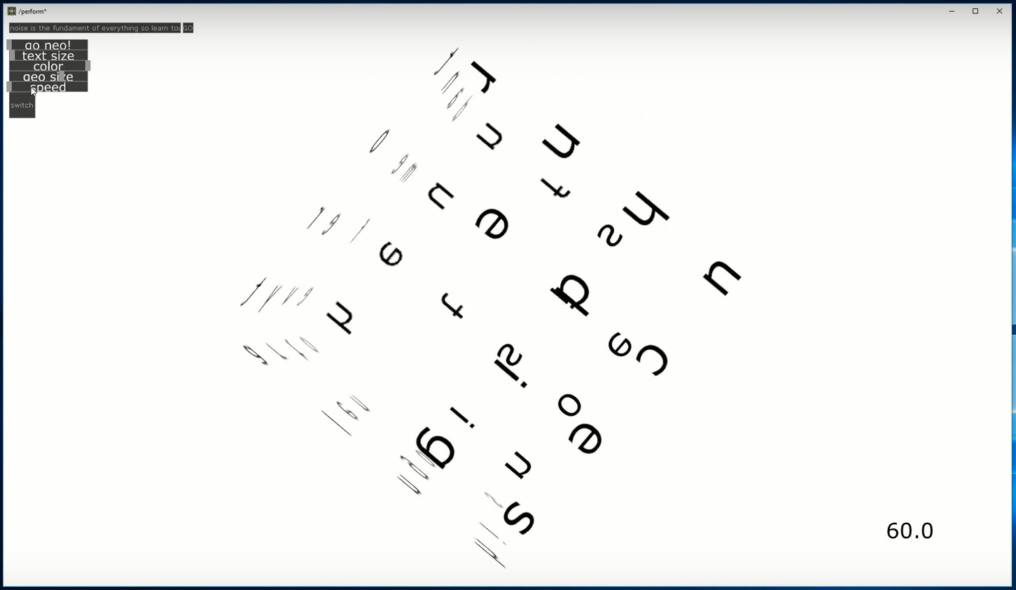 ArtStation - Typographic animation generater: real-time sentence visualiser