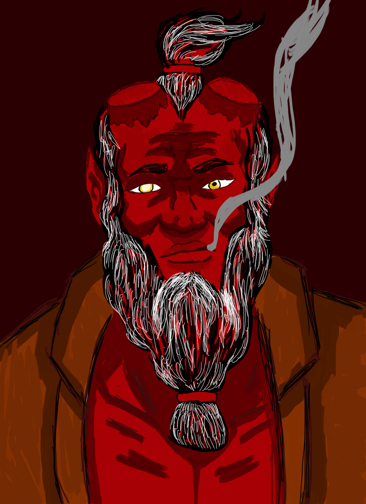 ArtStation - Old Hellboy "Updated"