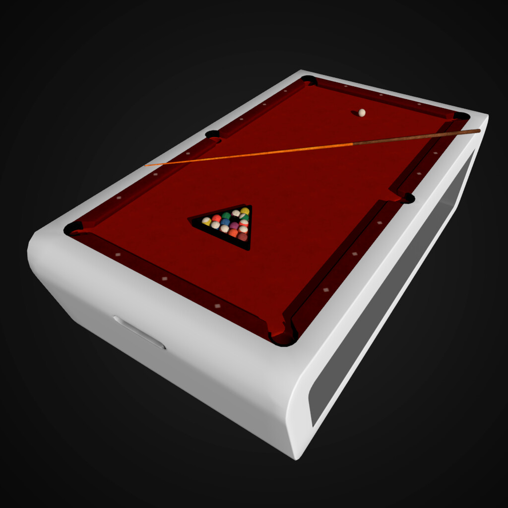 ArtStation - Pool Table