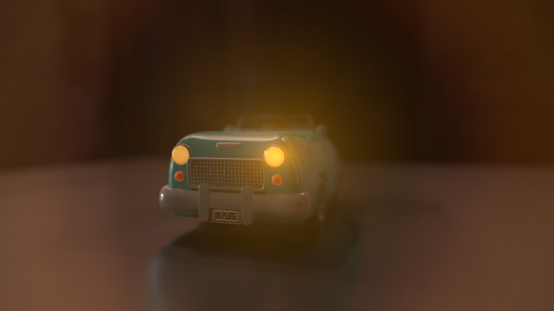 ArtStation - 3d stylized car render study