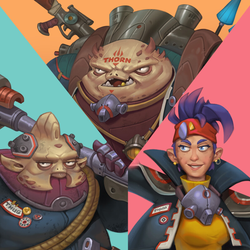 ArtStation - "LOCO CREW"