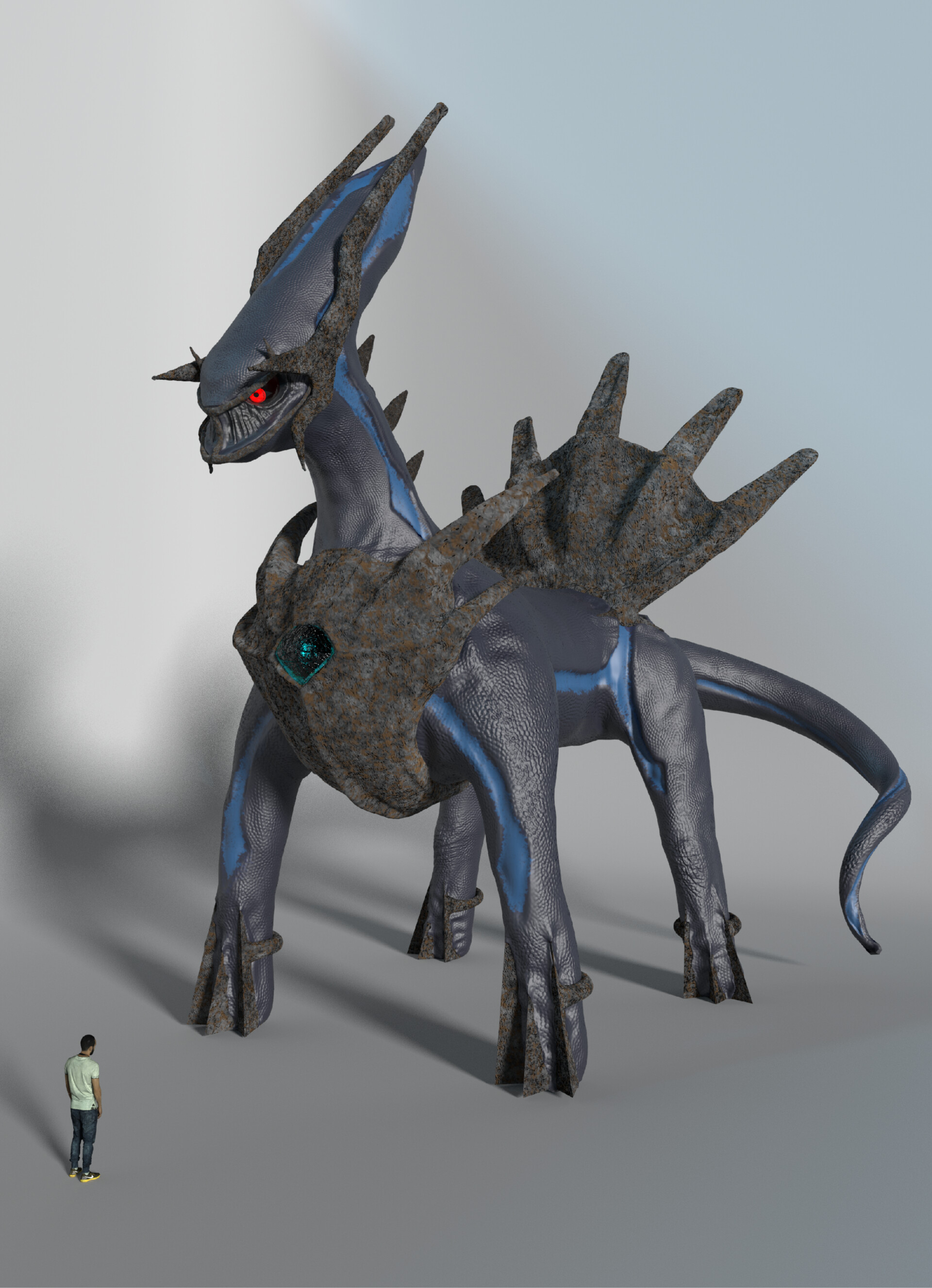 ArtStation - First little snip into my "Pokémon : Space- Time" project