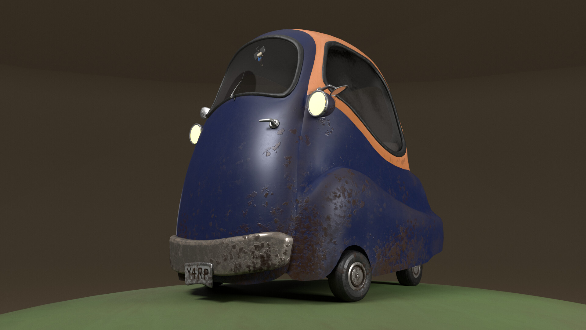 ArtStation - BMW Isetta