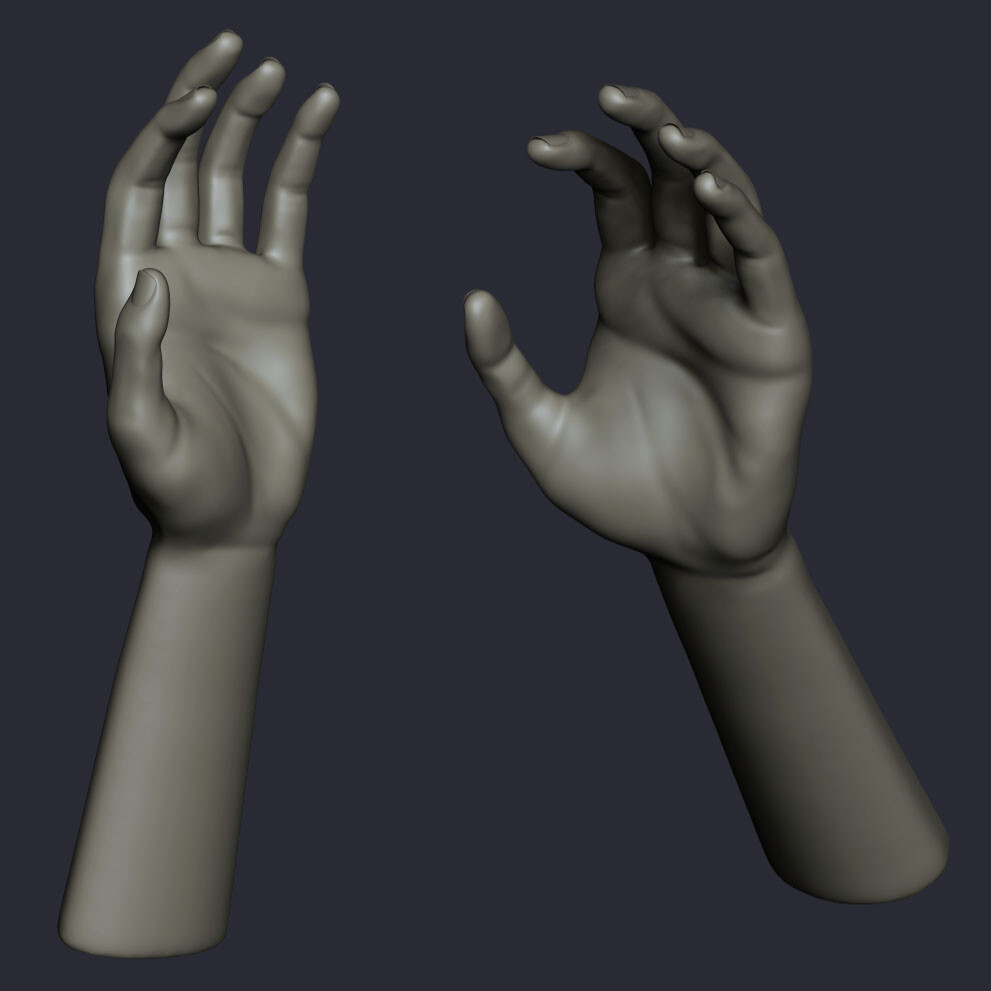 ArtStation - Stylized Hand Practice