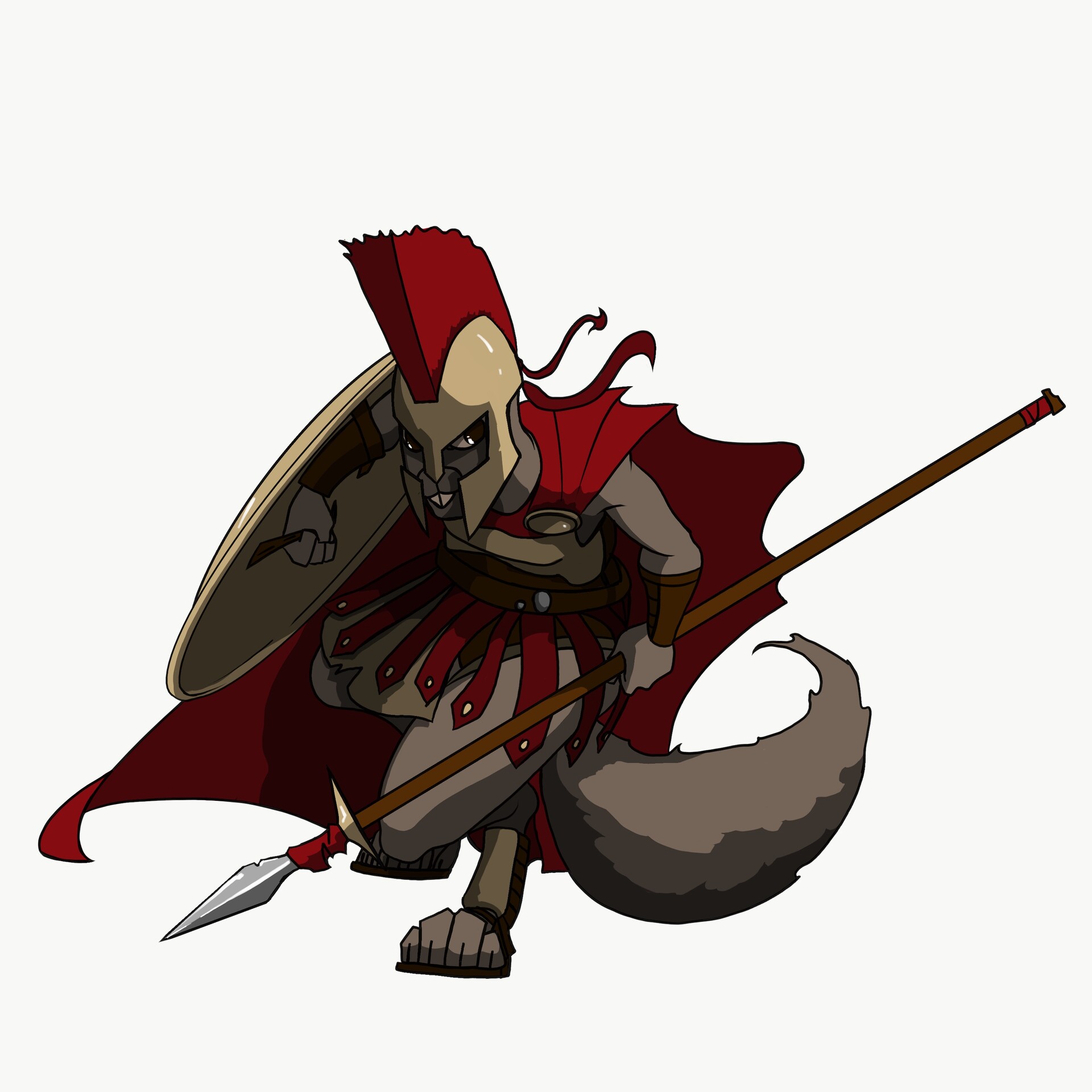 ArtStation - Squirrels of Sparta