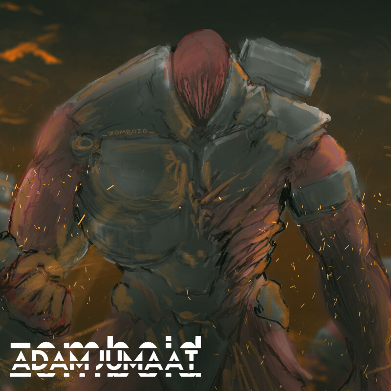 ArtStation - Monster drawing