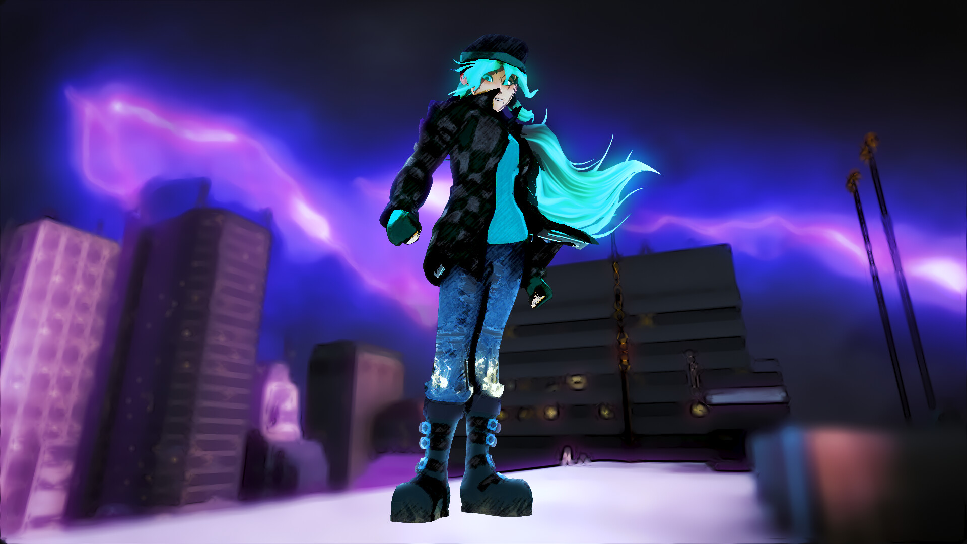 ArtStation - Jade Quaze - Illustrative Render Test #1