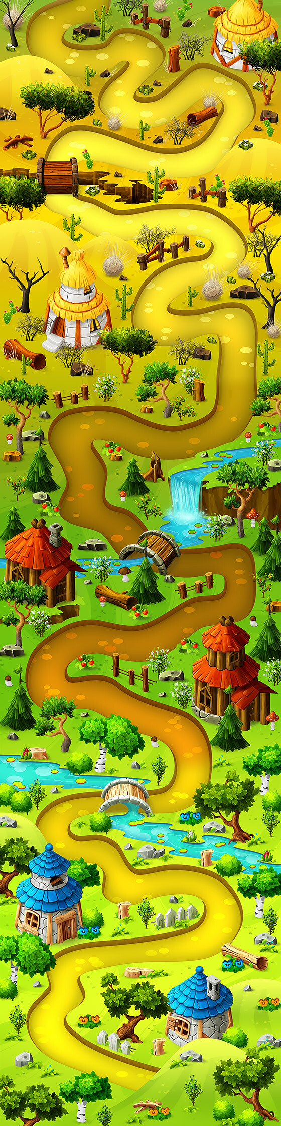 ArtStation - Forest Level Map Maker