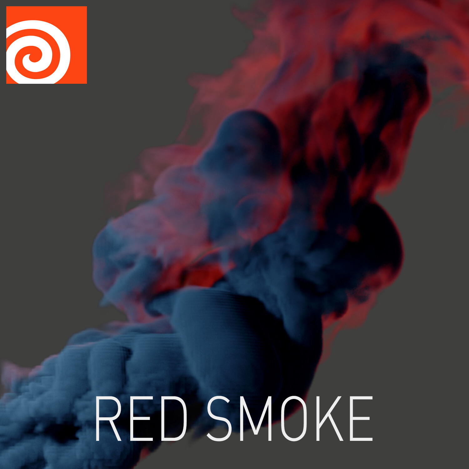 ArtStation - Red Smoke | Houdini Study