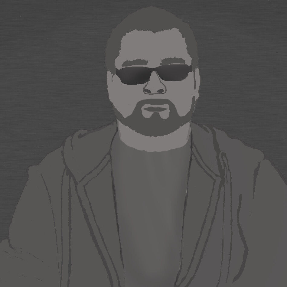 ArtStation - Grey scale digital drawings.