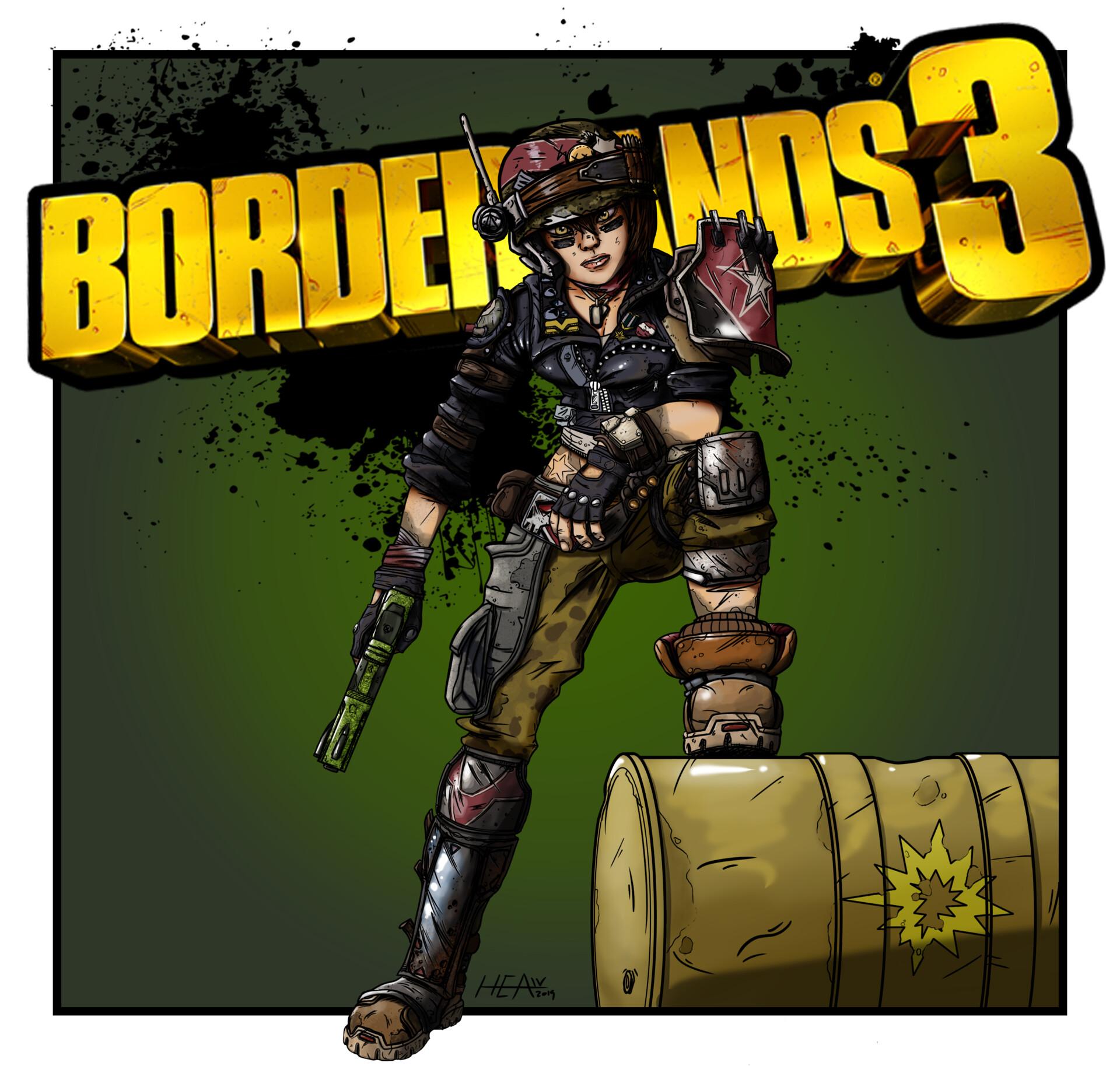 ArtStation - Moze the Gunner