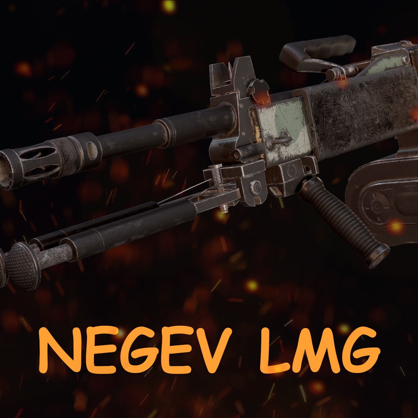 ArtStation - NEGEV LMG