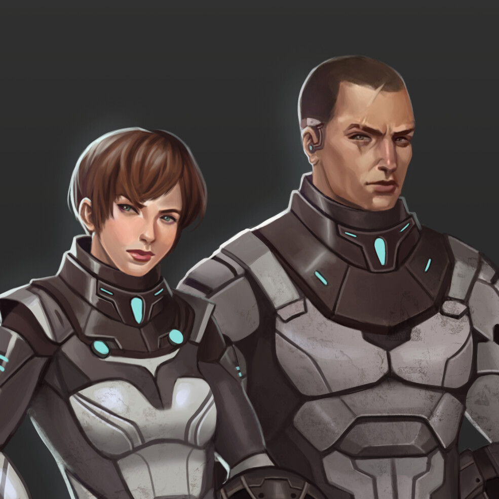 Artstation Sci Fi Character Concept 