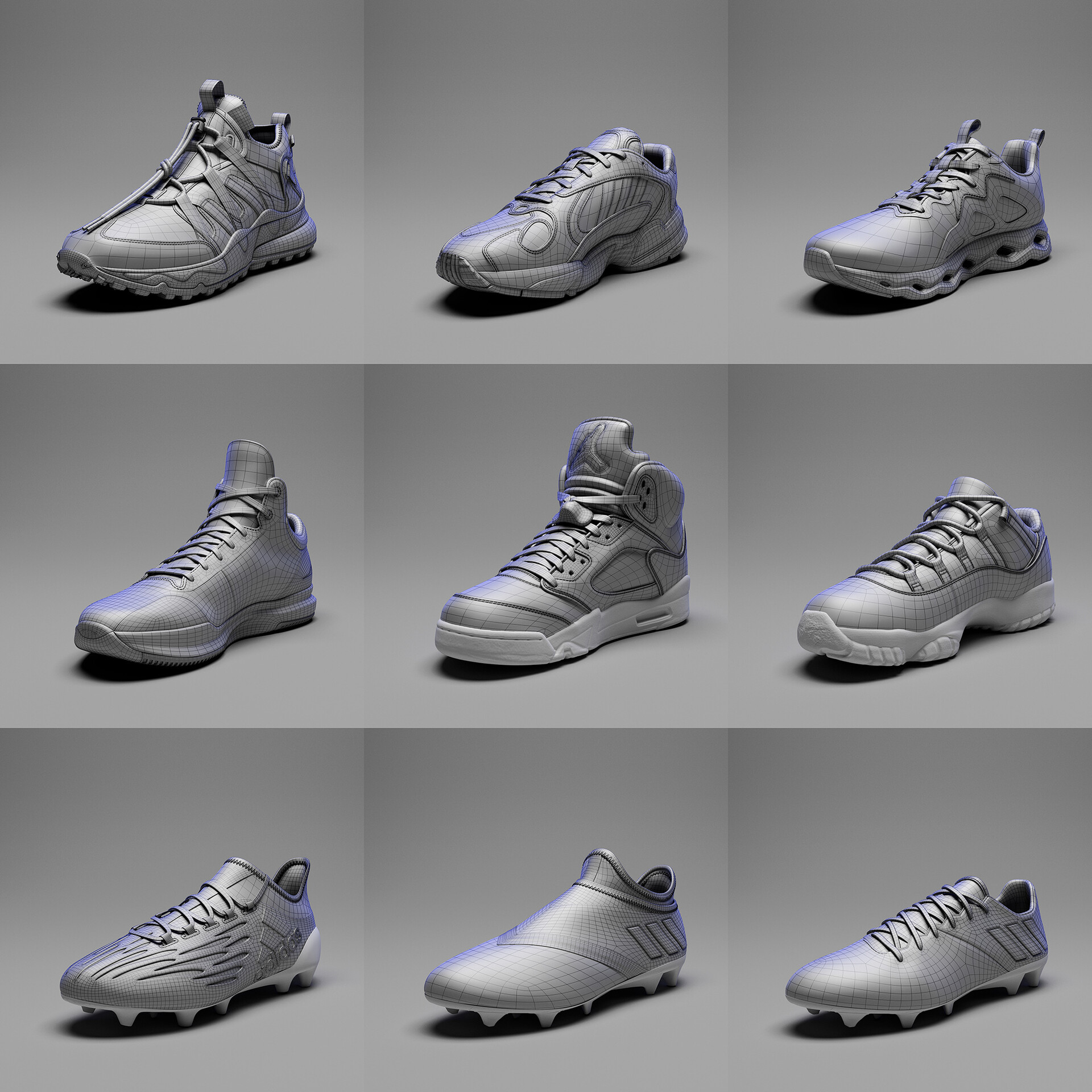 ArtStation - Shoes models