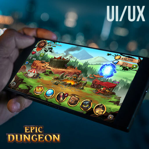 ArtStation - Epic Dungeon UI/ UX