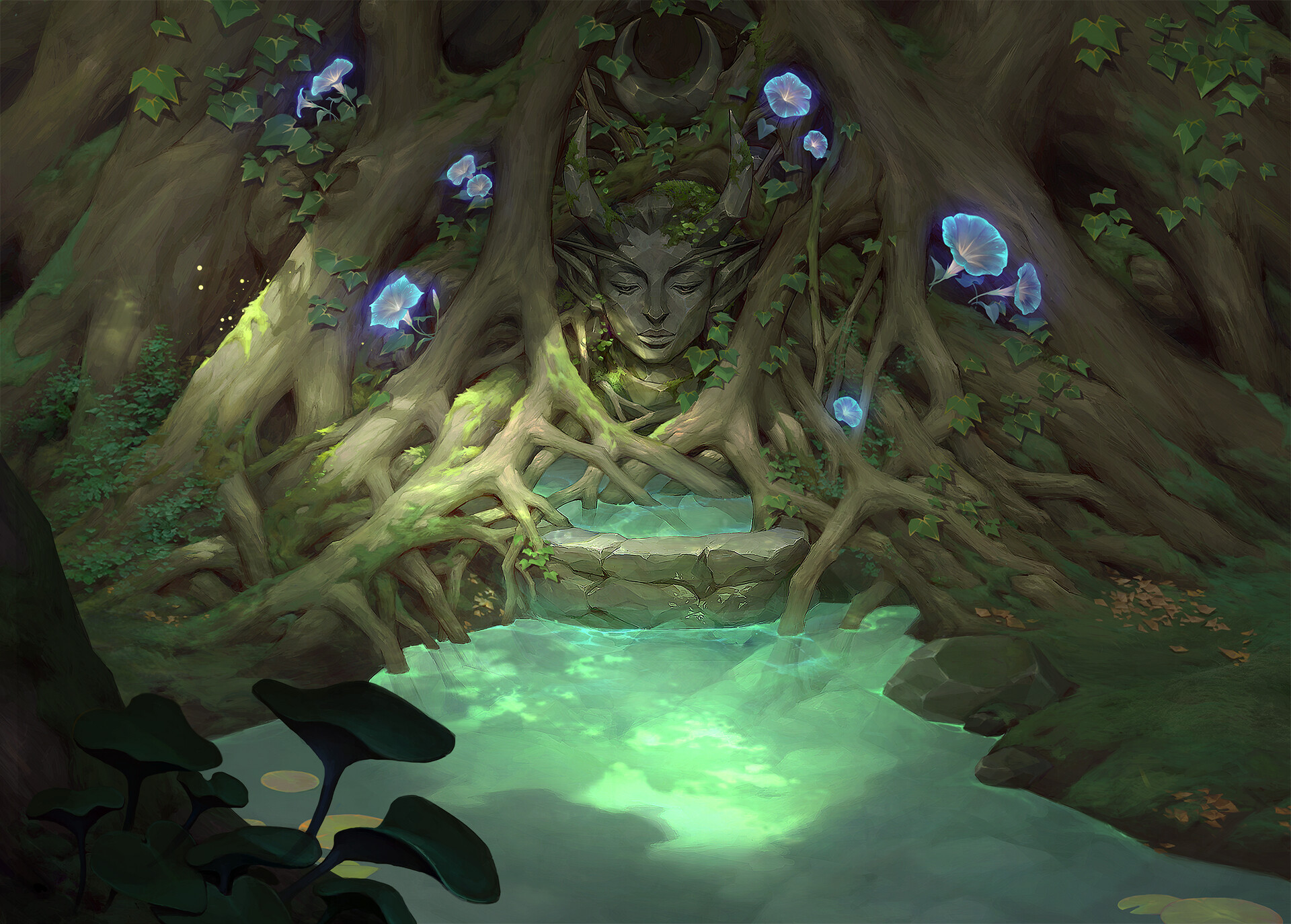 ArtStation - Faun Forest