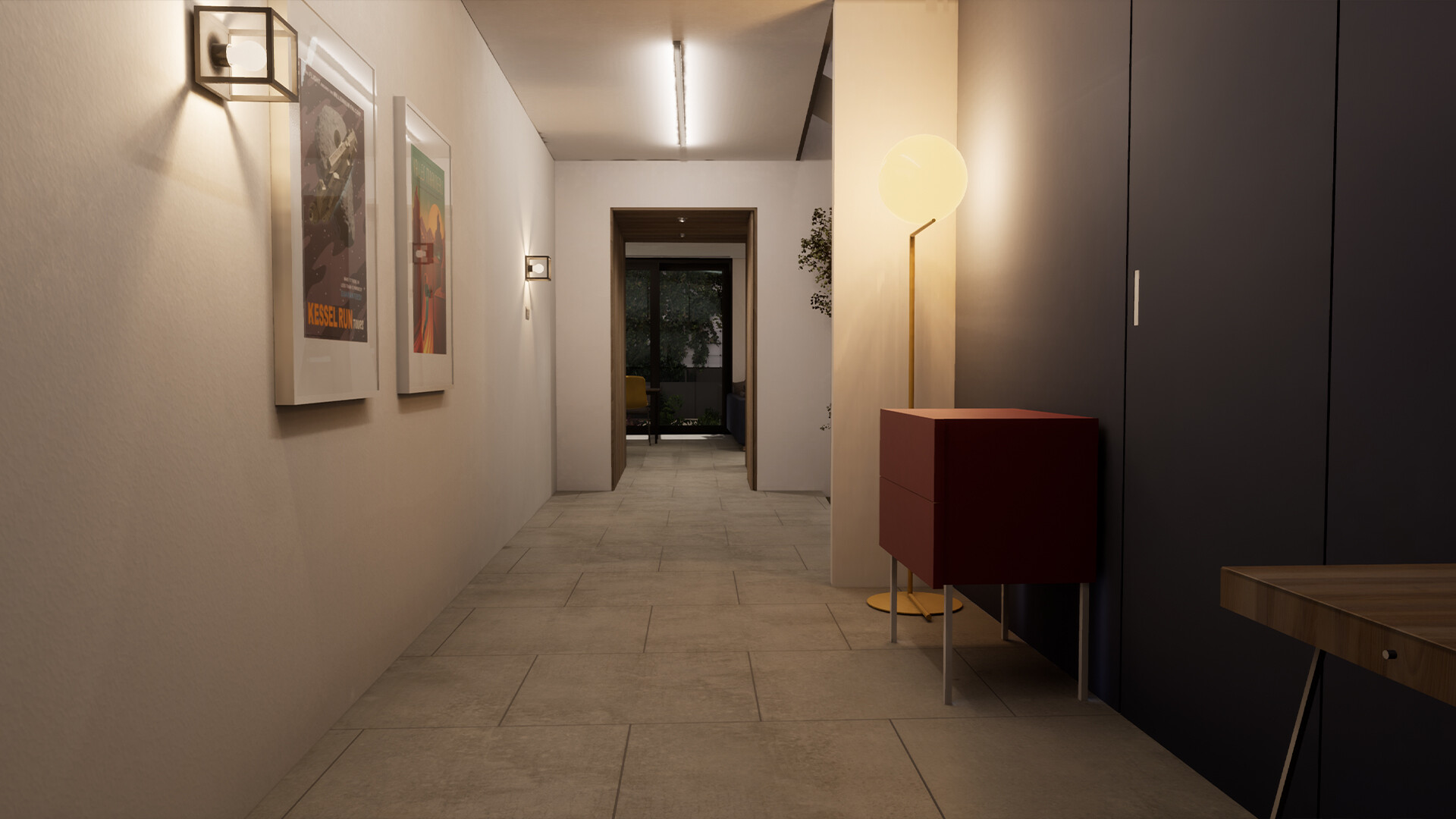 ArtStation - Arch Viz UE4 (VR) - Town House