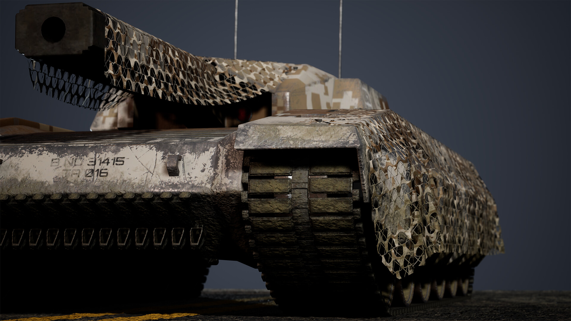 ArtStation - A8-Tiger Tank