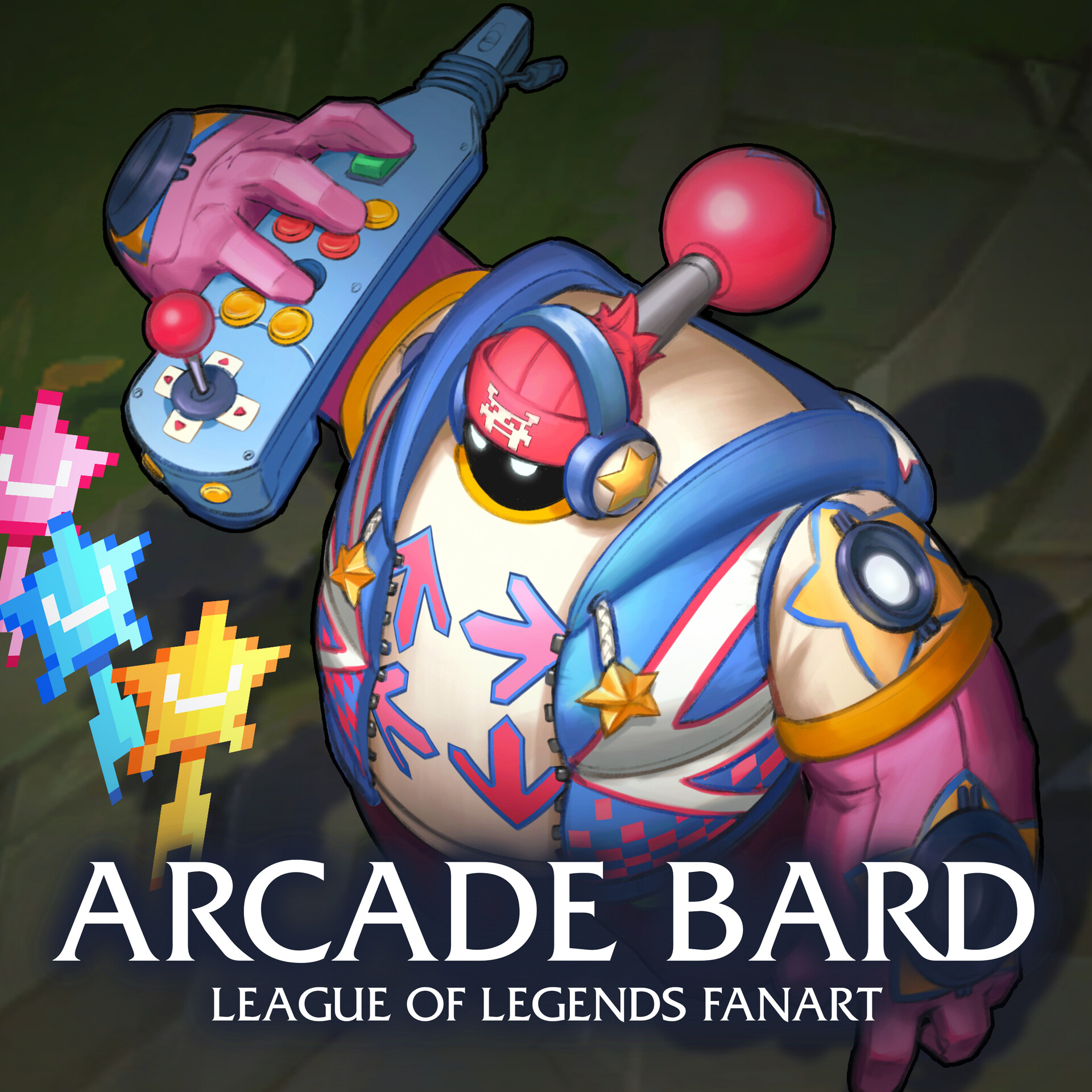 ArtStation - Arcade Bard Fan Skin