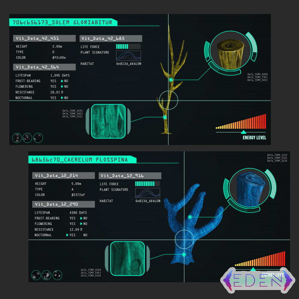 ArtStation - Eden: 2D/UI Art