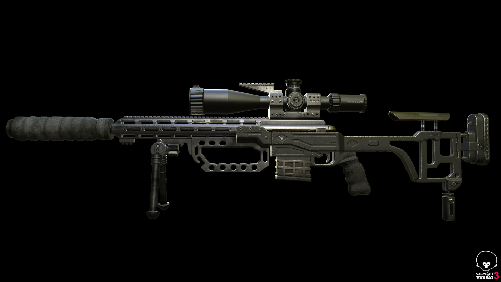 ArtStation - Victrix Armament with custom texture