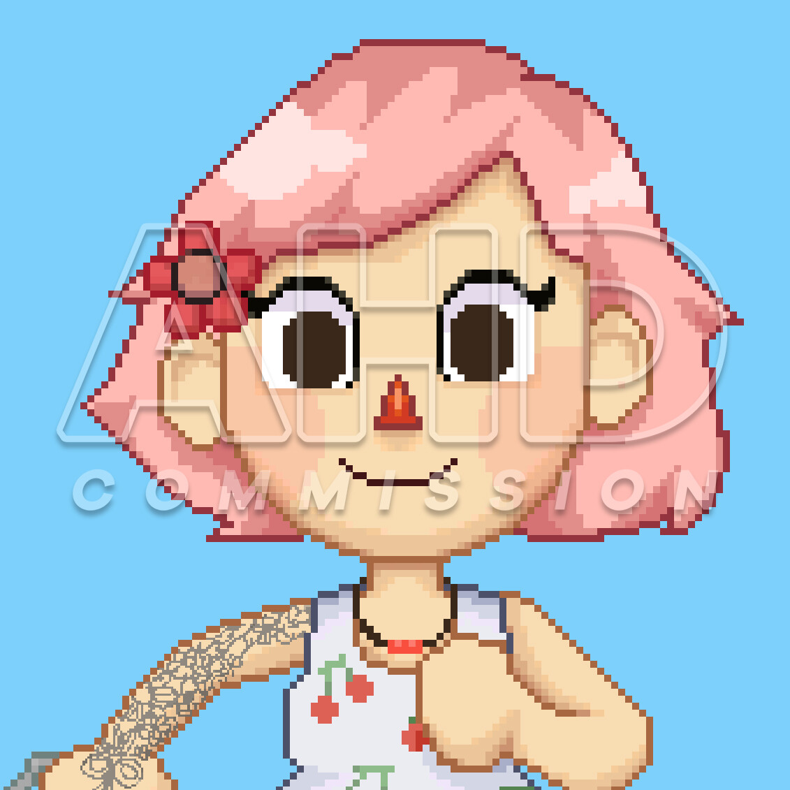 Ari German - Snow Animal Crossing (Art Commission)