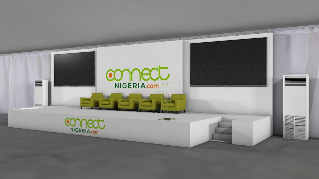 ArtStation - Connect Nigeria space and stage design