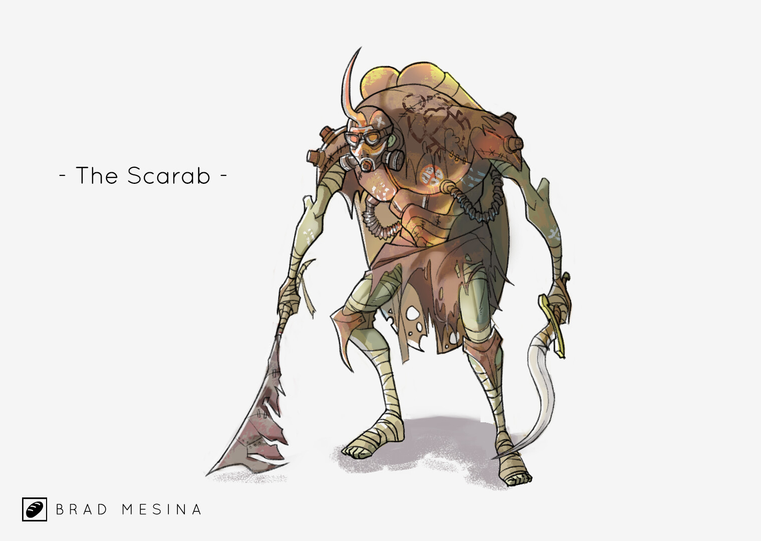 ArtStation - Character development - The Scarab