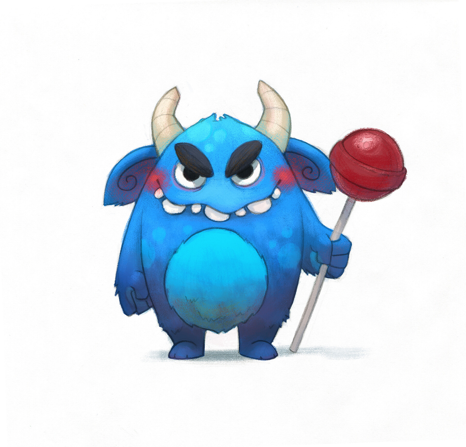 ArtStation - Sugar Monster Concept