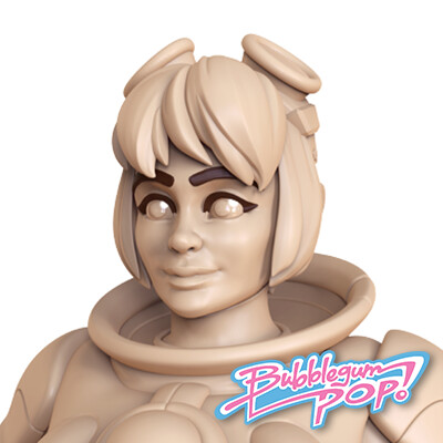 ArtStation - Bubblegum - 3D Game Model