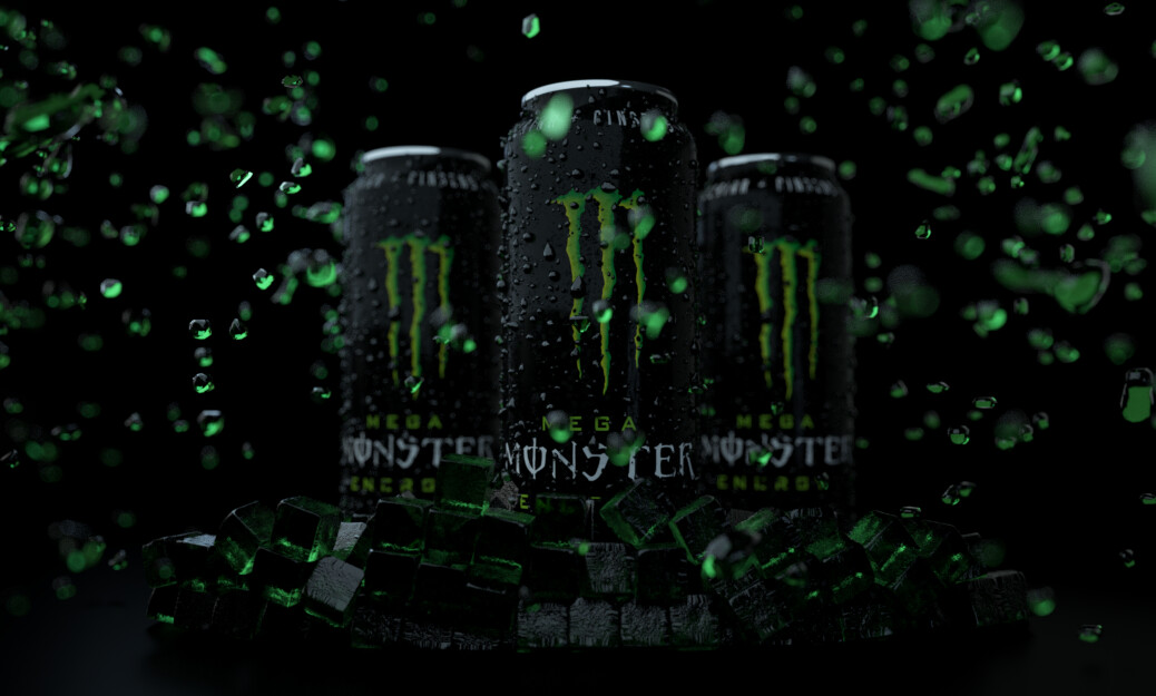 ArtStation - MONSTER CAN