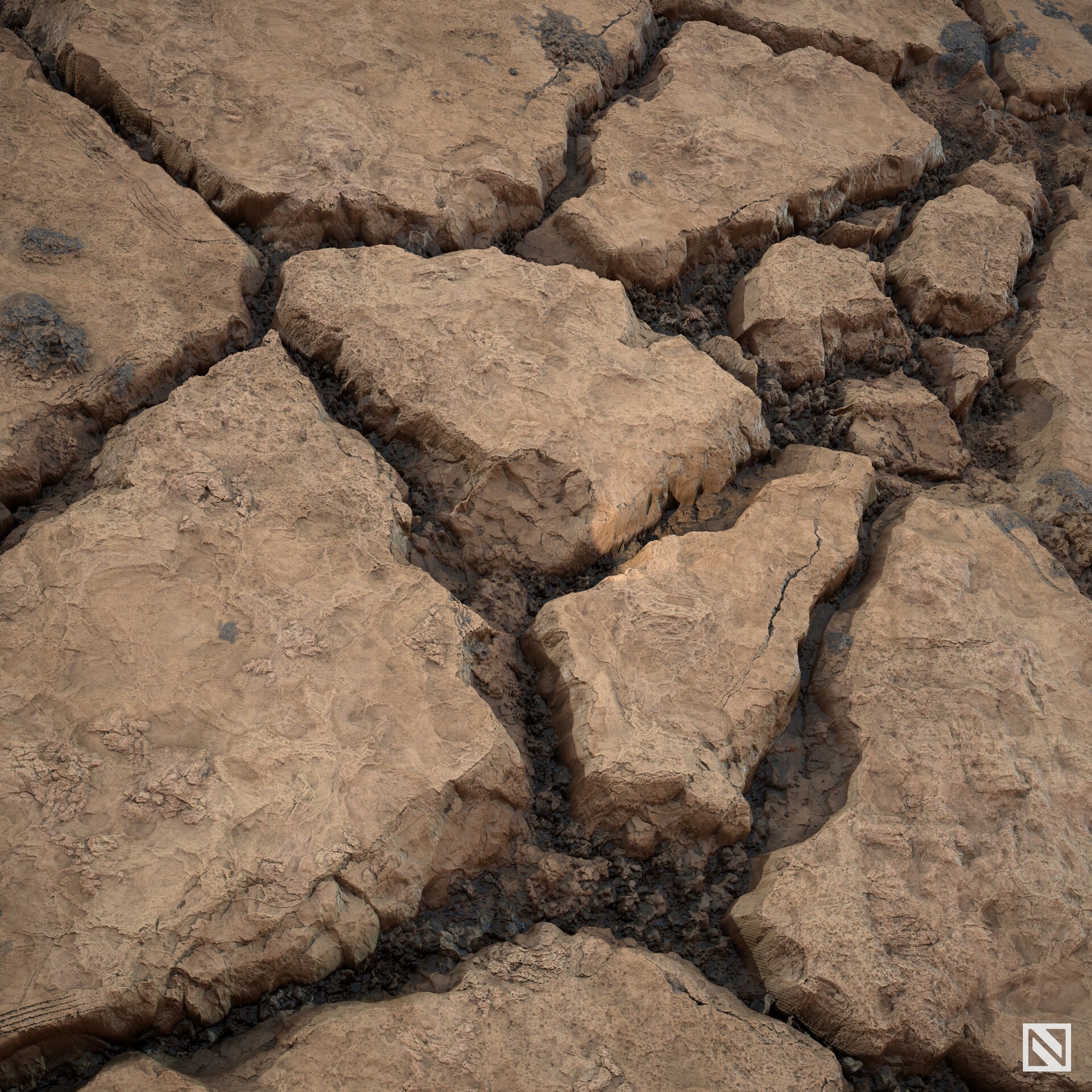 ArtStation - Desert Rock