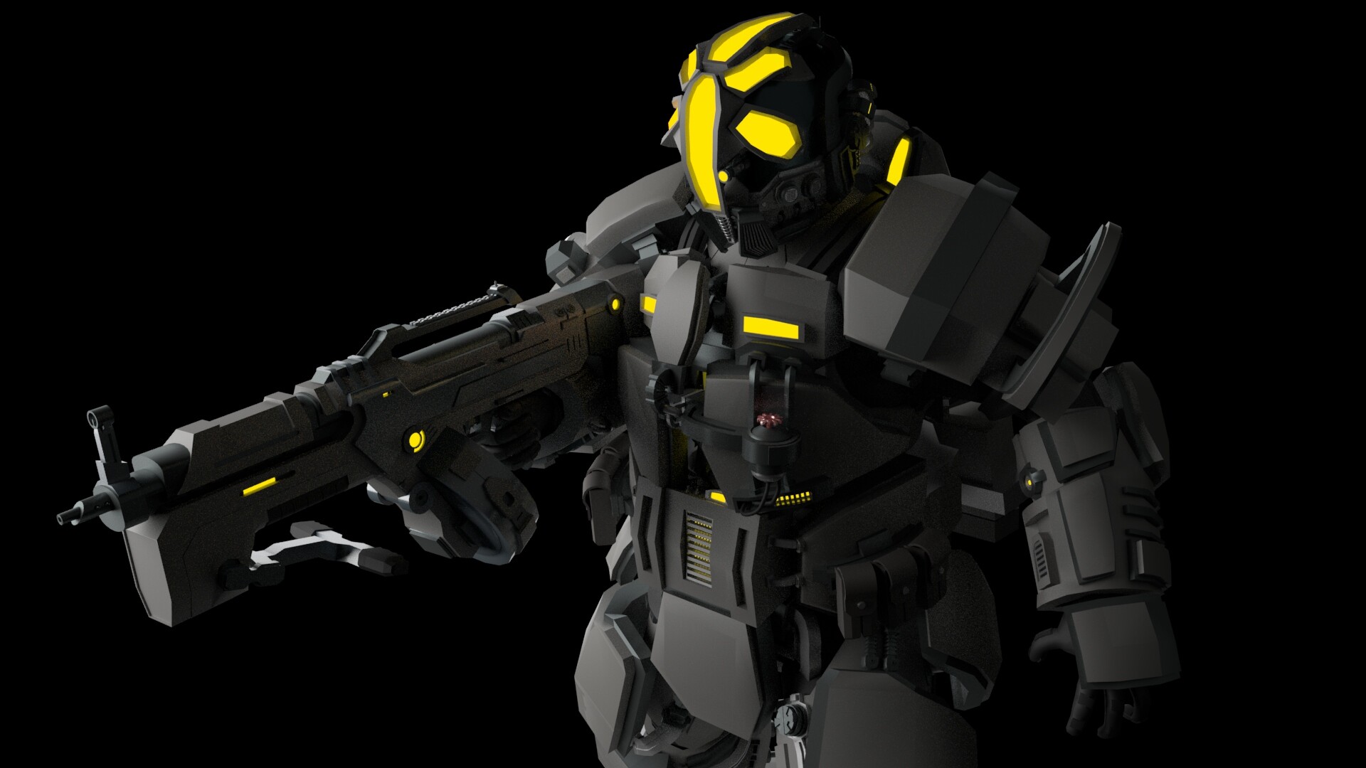 ArtStation - Heavy Slab Unit