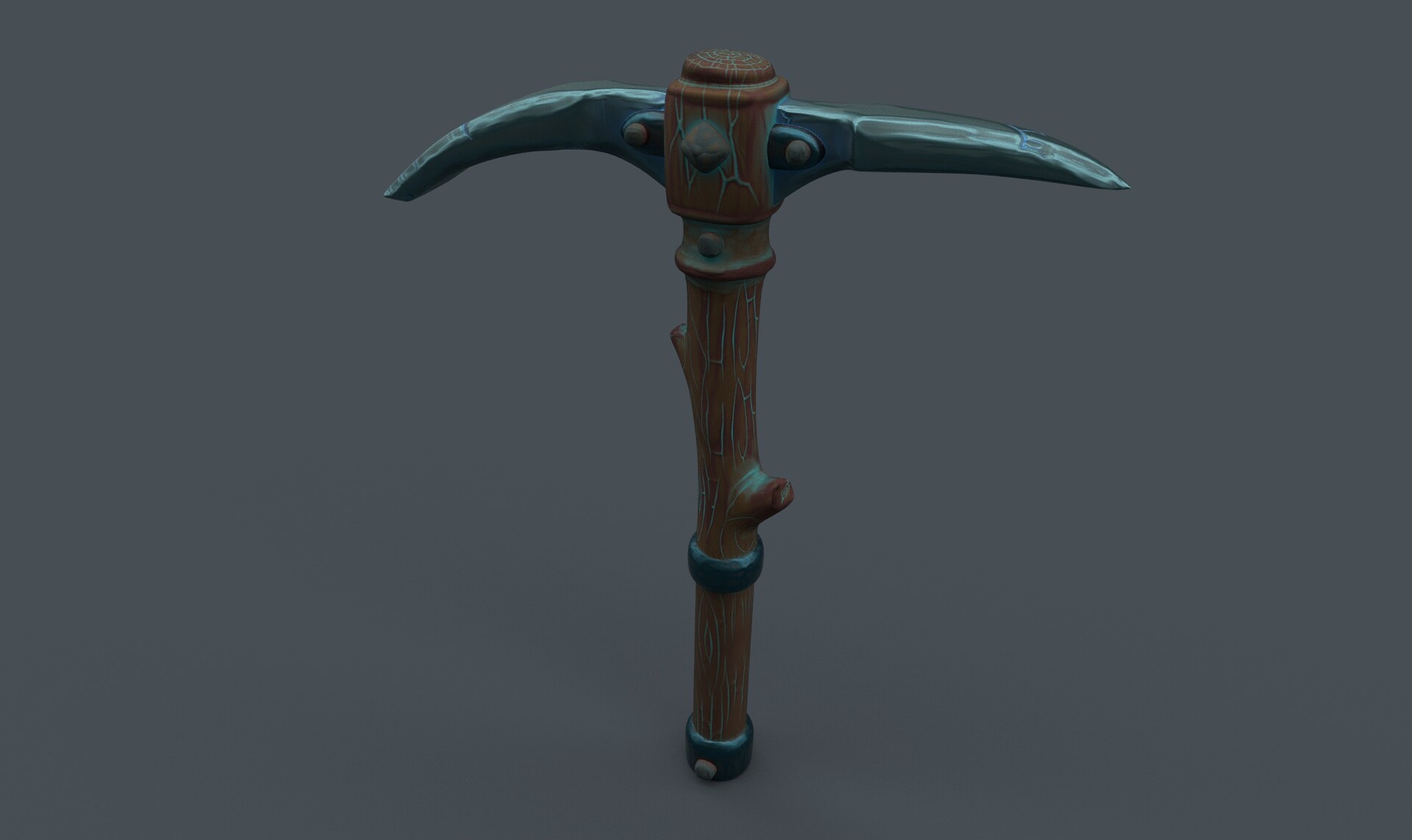 Daniel Enticott - Stylized Ice Pickaxe