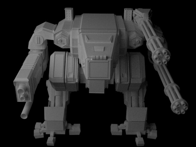 ArtStation - WAR ROBOT