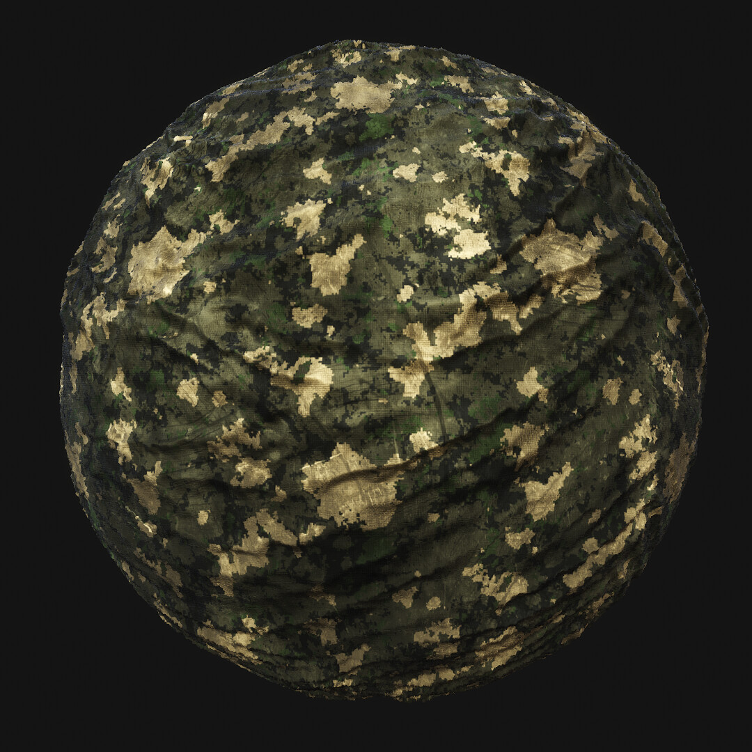 ArtStation - Digital Camo Fabric Substance