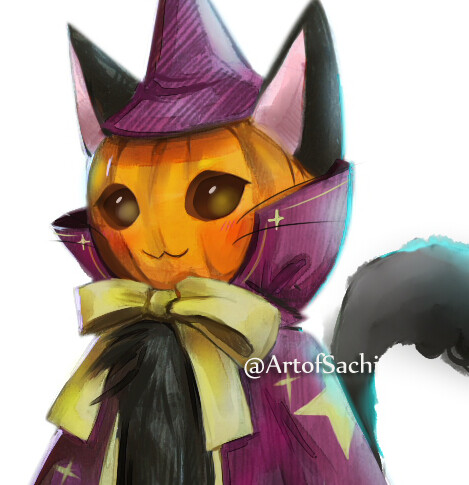 ArtStation - Wizard Cat