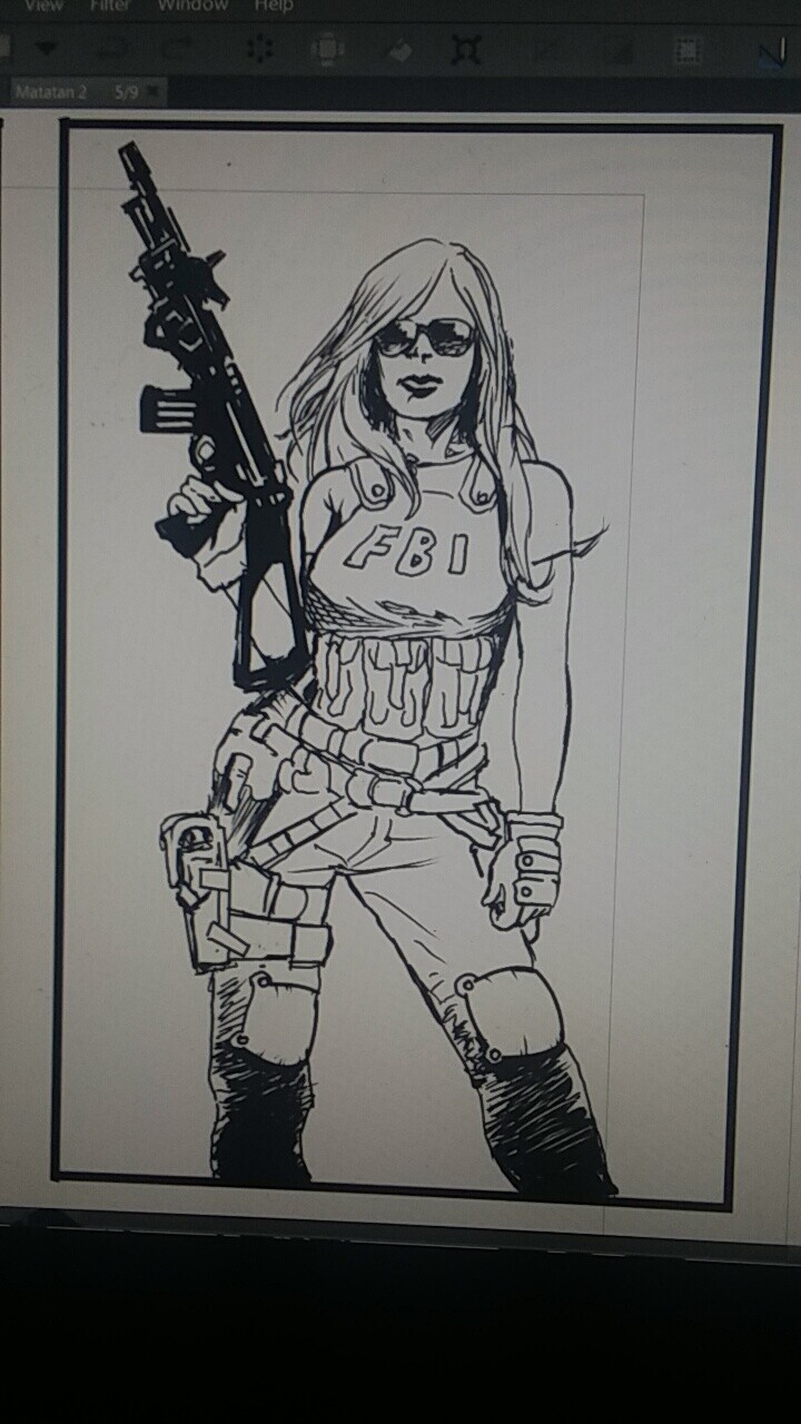 ArtStation - FBI woman in MATAN #2