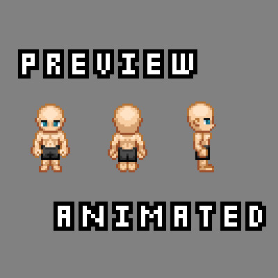 ArtStation - Low Frame Top-down Character Fighting Animations