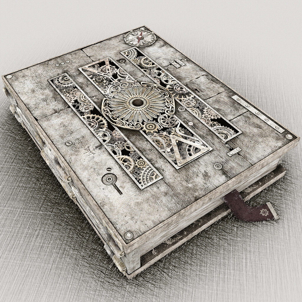 ArtStation - The Book - 2D material version