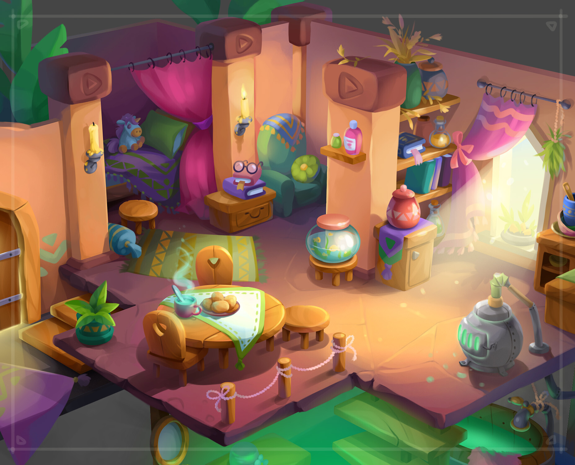 ArtStation - Magic house