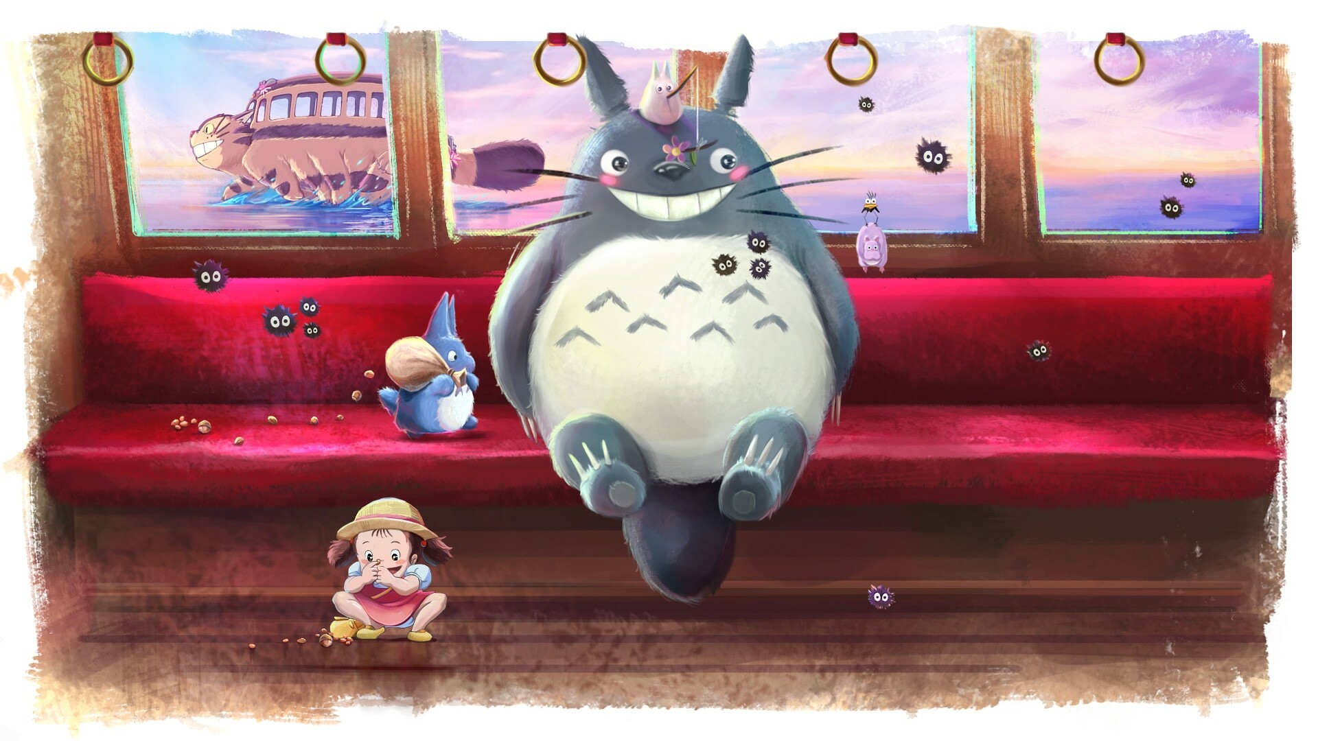 ArtStation - Train ride