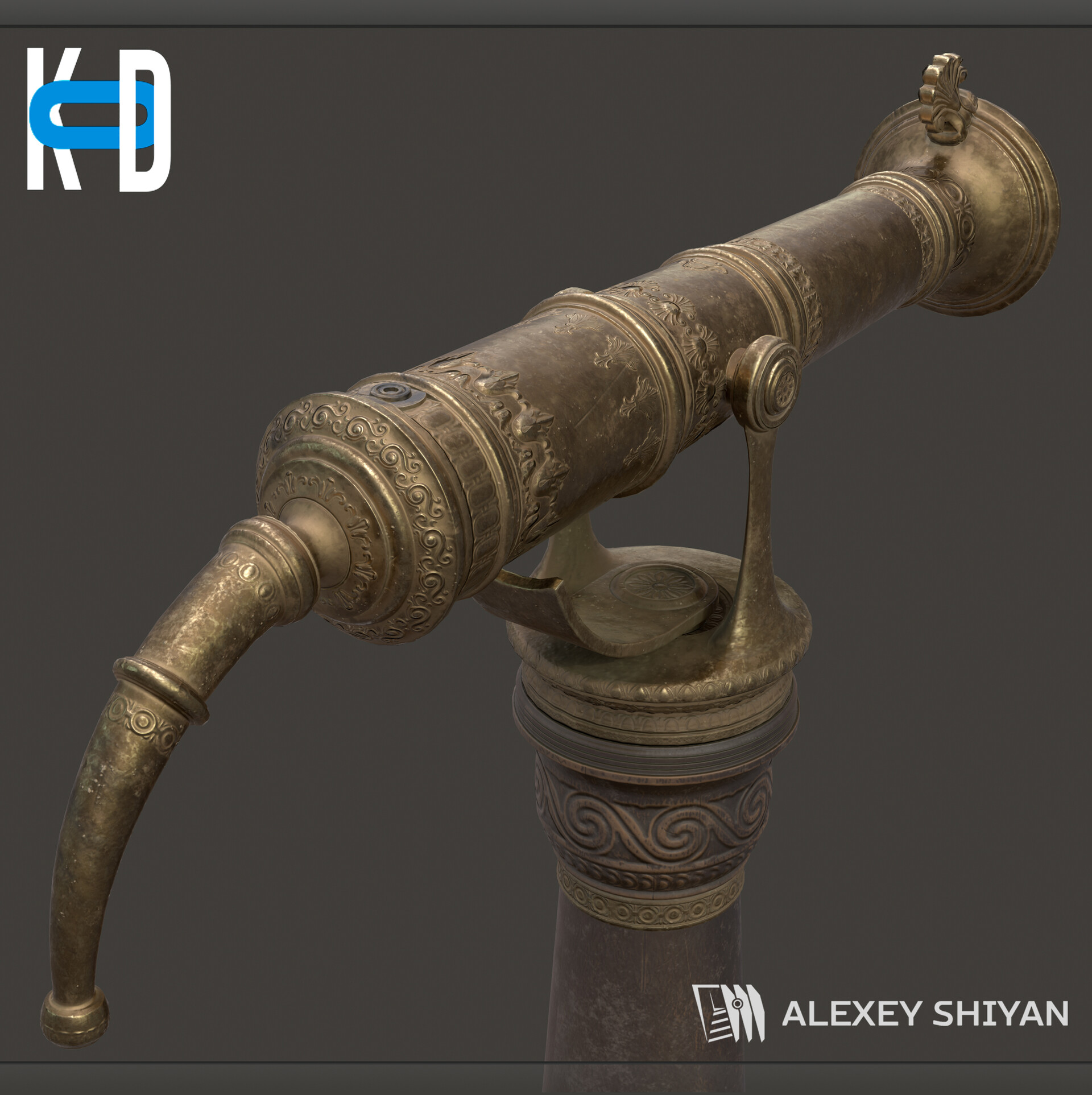 ArtStation - Swivel Cannon